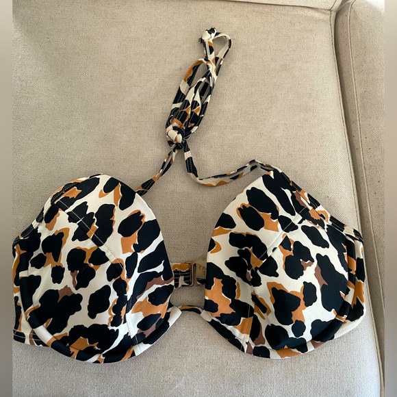 Victoria's Secret | Swim | Leopard Print Victoria Secret Swim Top ...